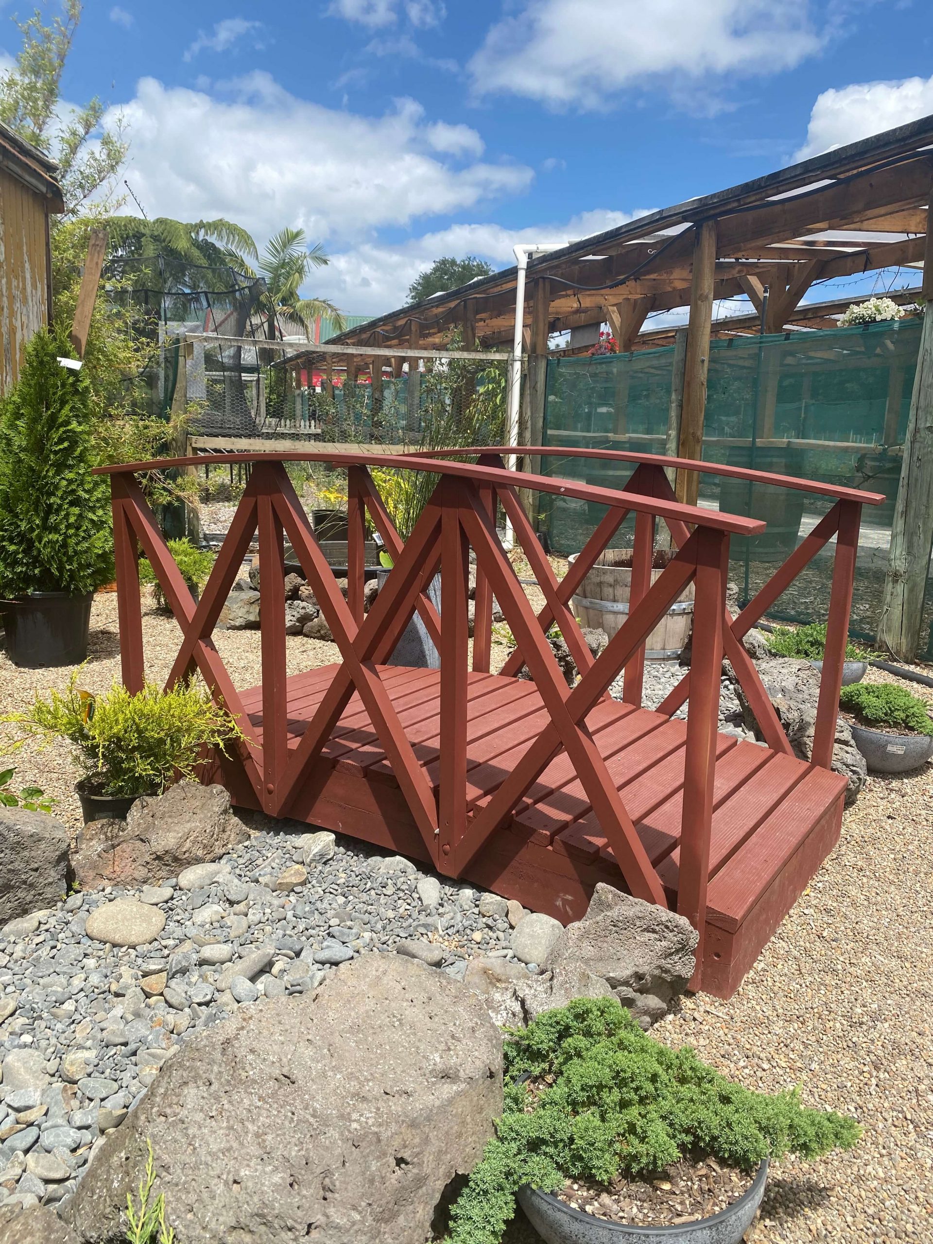 Wooden Bridge - Trellis Gate & Fance Makers